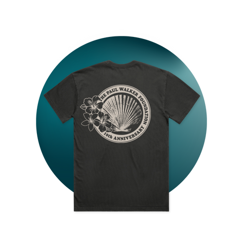 10 Years Adult Unisex Tee – The Paul Walker Foundation